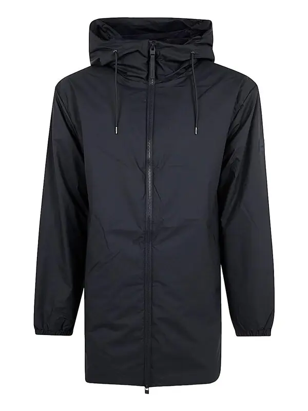 Rains Lohja Long Jacket - Blue
