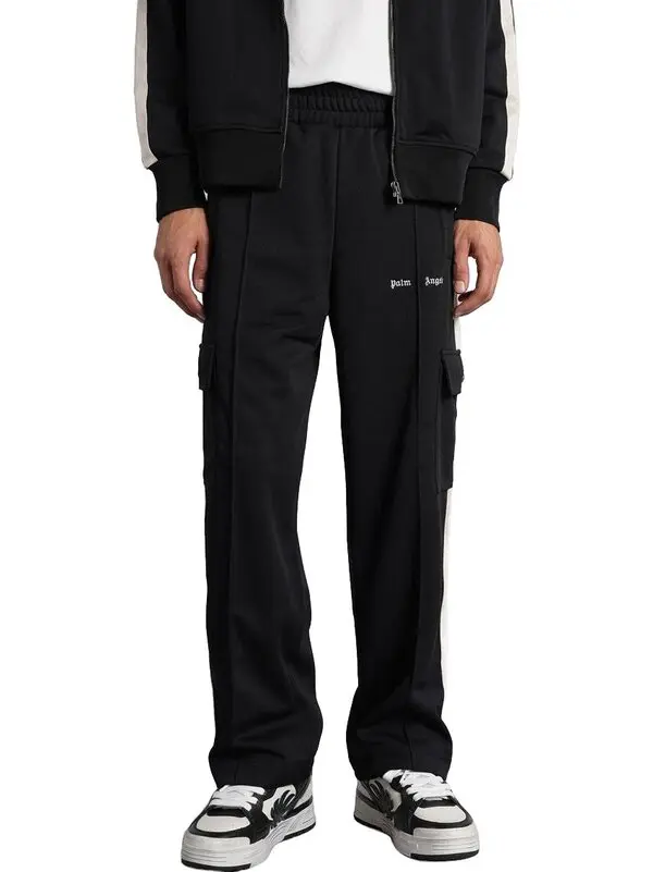 Palm Angels Cargo Pants - Black
