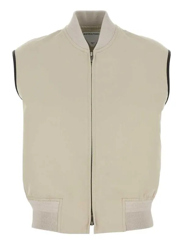 Bottega Veneta Vest - Beige O Tan