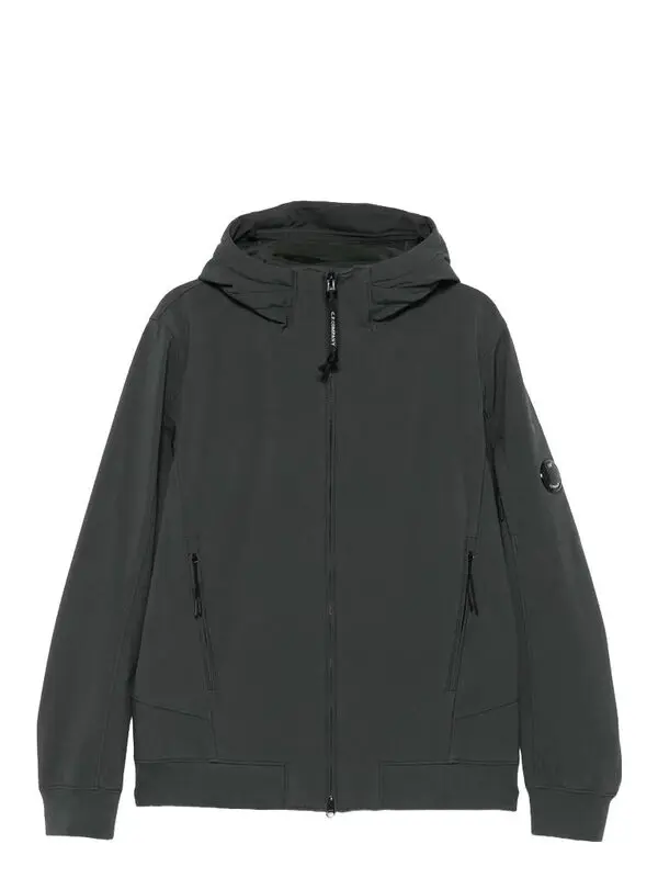 C.P. COMPANY Zip-up Hooded Jacket - Green