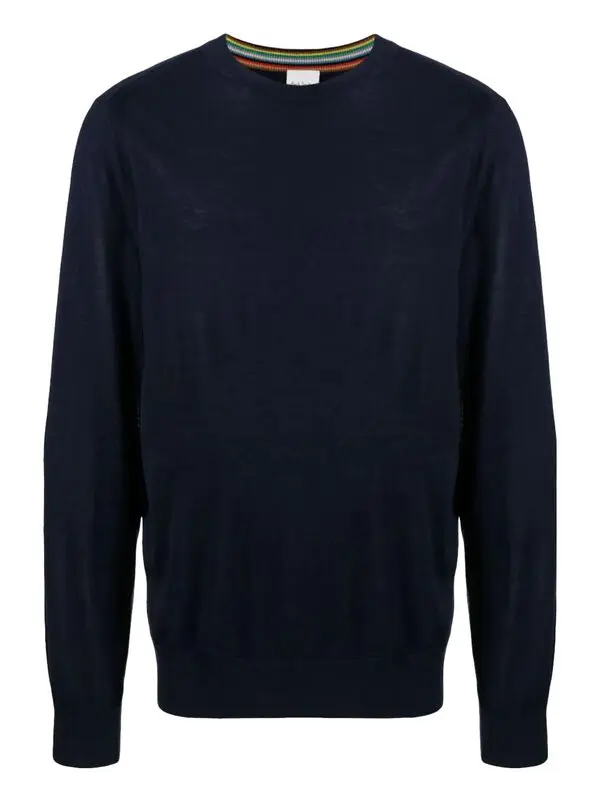 Paul Smith Crew Neck Sweater - Blue