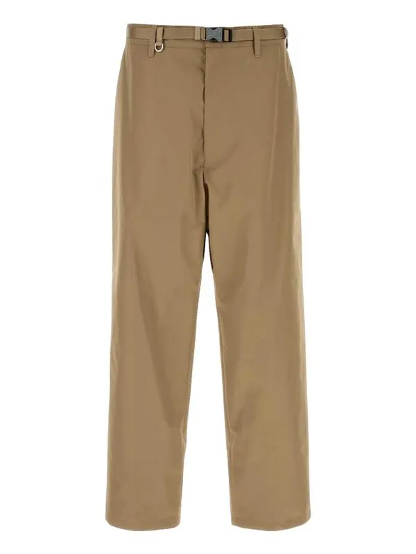 Prada Tech Fabric Pants - Beige O Tan