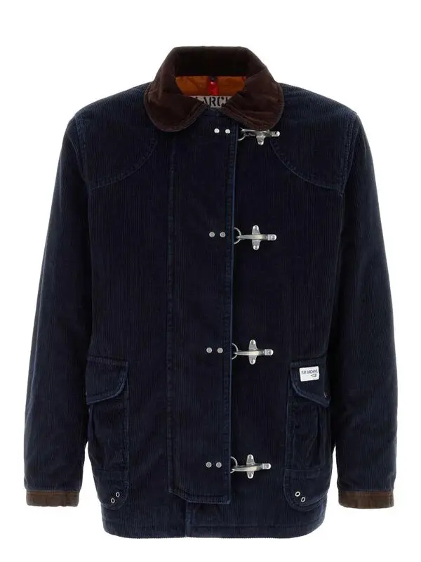 FAY Corduroy Jacket - Blue