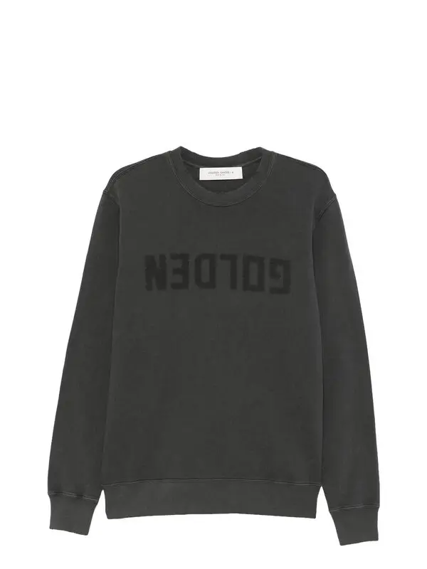 Golden Goose Cotton Jersey Sweatshirt - Grey