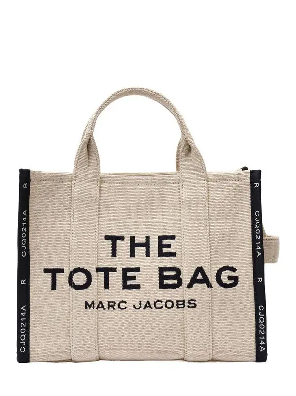 Marc Jacobs The Medium Tote Bag Jacquard - Beige