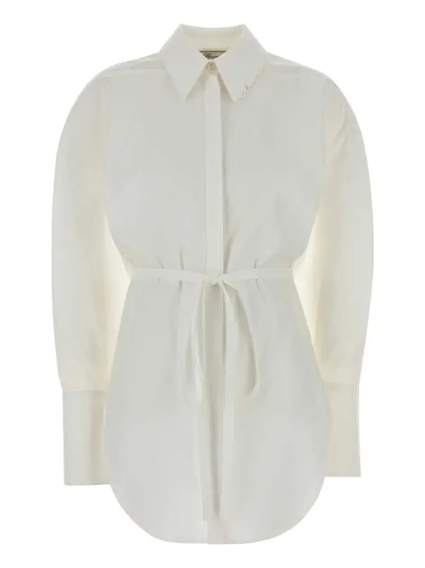 Blumarine Cotton Shirt - White