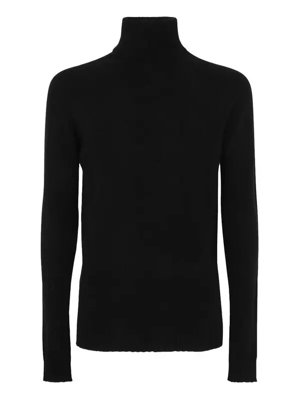 MD75 Cashmere Turtleneck Sweater - Black