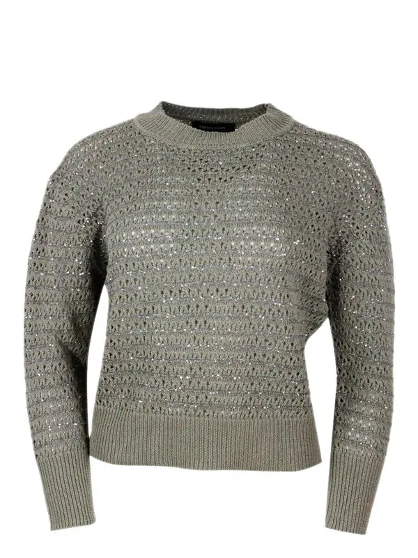 Fabiana Filippi Crew-neck Sweater - Argilla