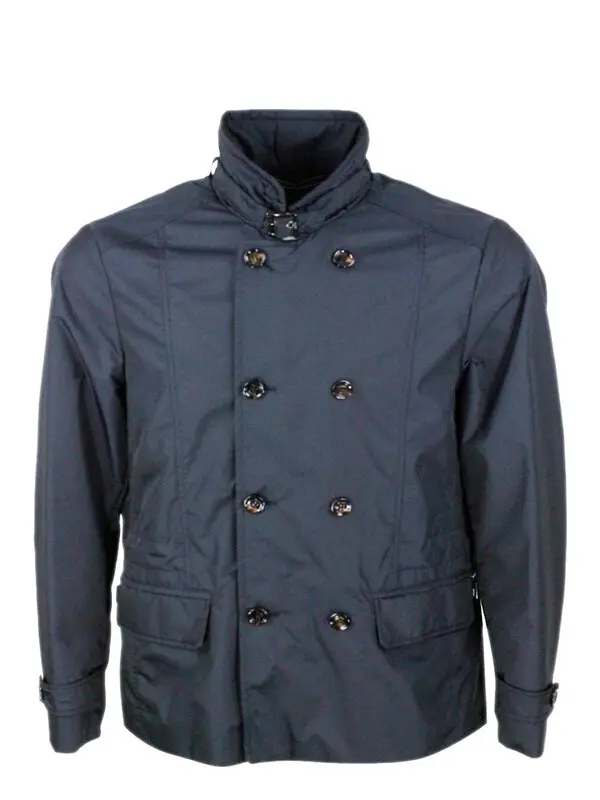 MOORER Nabucco-kmblu Jacket - Blue