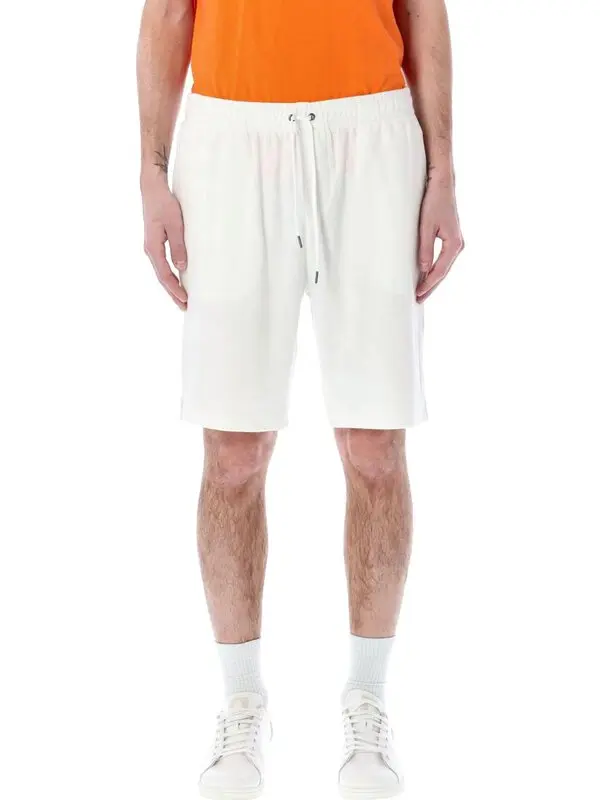 Ralph Lauren Cotton-blend Terry Bermuda Shorts - White