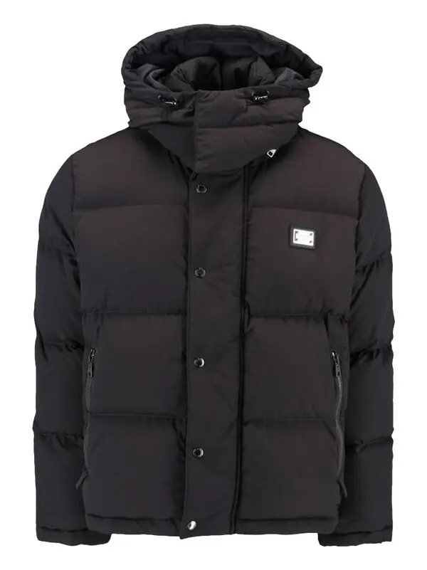 Dolce & Gabbana Padded Jacket - Black