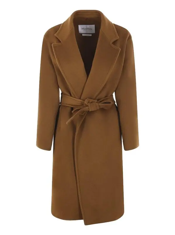 Max Mara Wrap Coat - Brown