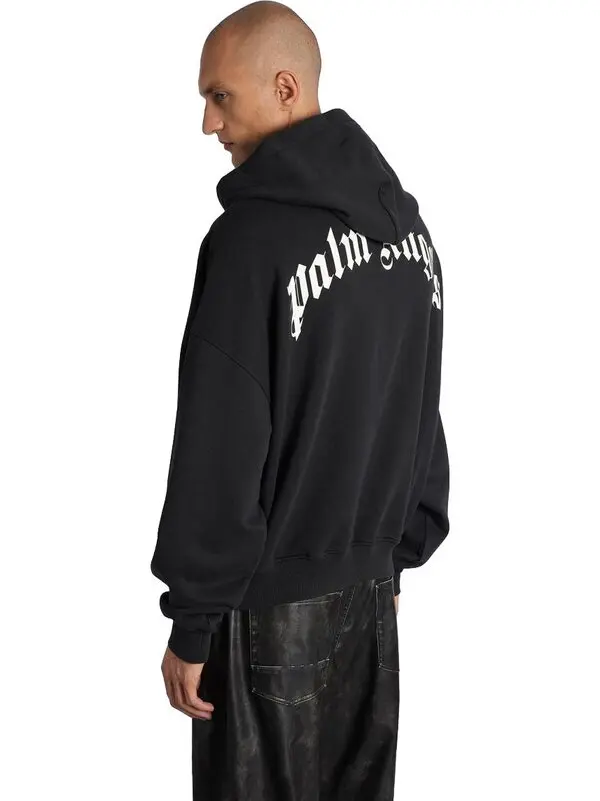 Palm Angels Hooded Sweatshirt - Black