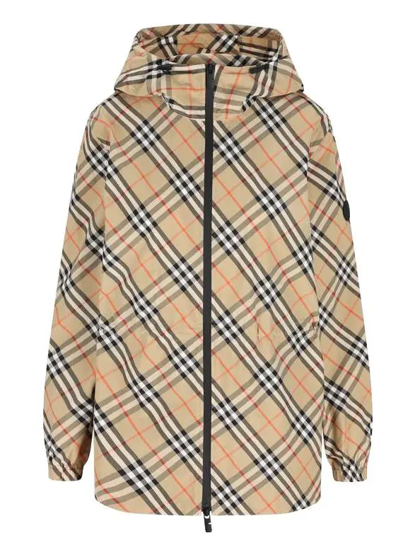Burberry Check Pattern Jacket - Sand Ip Check