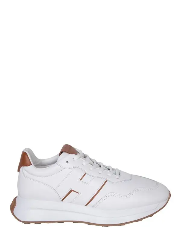 Hogan Leather Sneakers - White