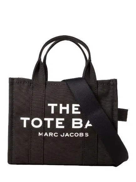 Marc Jacobs Logo Print Tote - Black