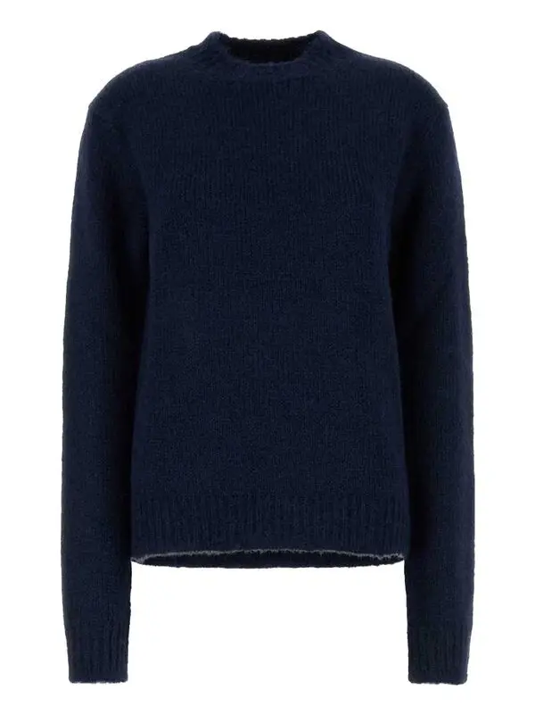JIL SANDER Oversized Knit Sweater - Blue