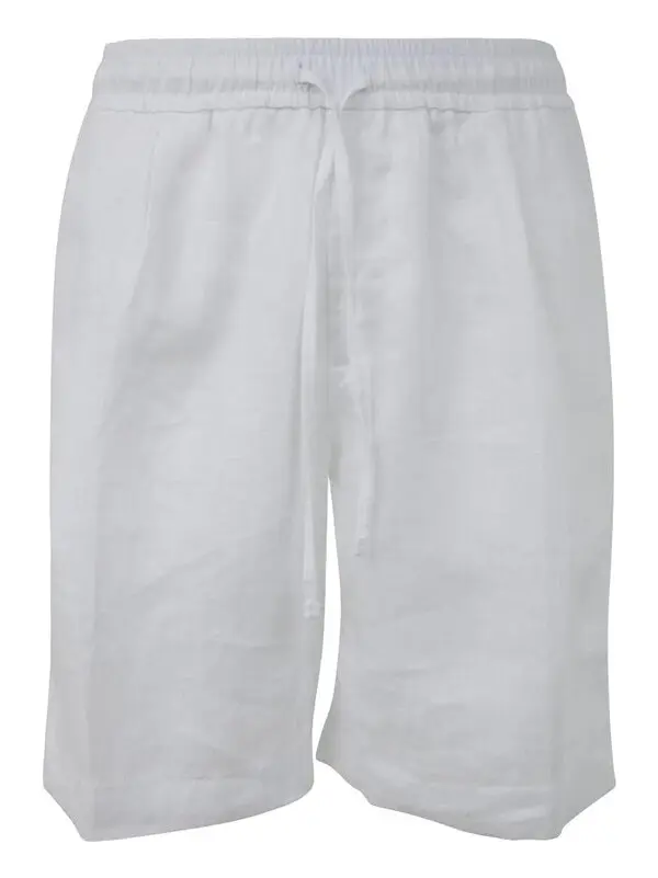 MICHAEL COAL Mc Max 3954 Shorts With Couliss - White