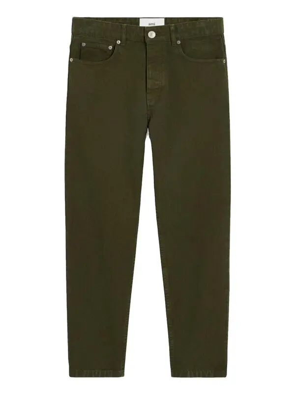 Ami Five-pocket Trousers - Green