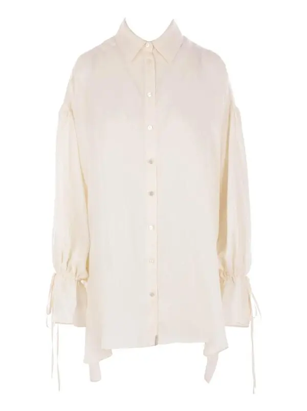 Blumarine Oversized Shirt - White