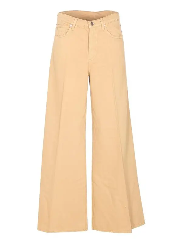 Liu Jo Wide Leg Trousers - Beige
