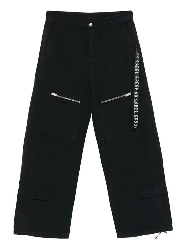 44 LABEL GROUP Cargo Pants - Black