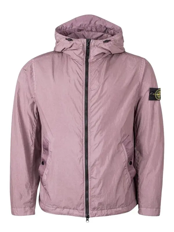 Stone Island Cotton Overshirt - Purple Gray