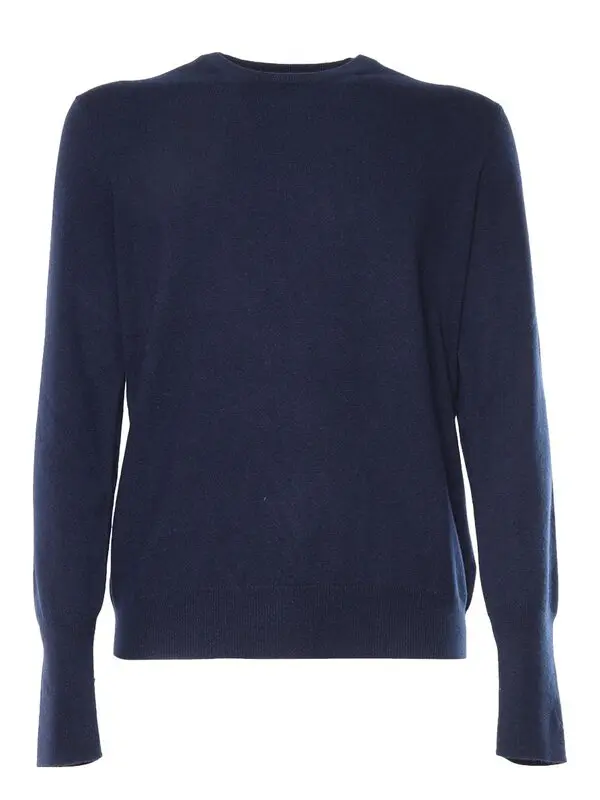BALLANTYNE Crewneck Pullover - Blue