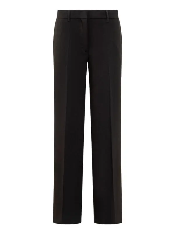 MSGM Flared Trousers - Black