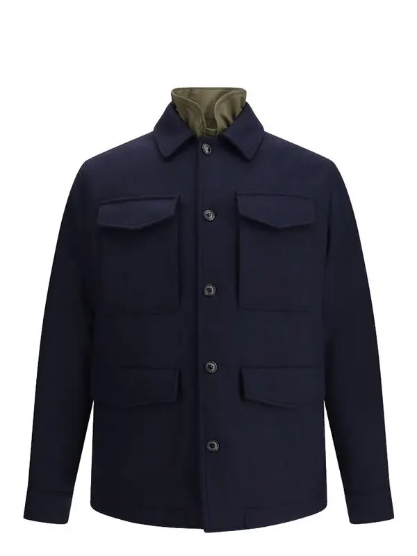 VALSTAR Demetry Wool Jacket - Blue