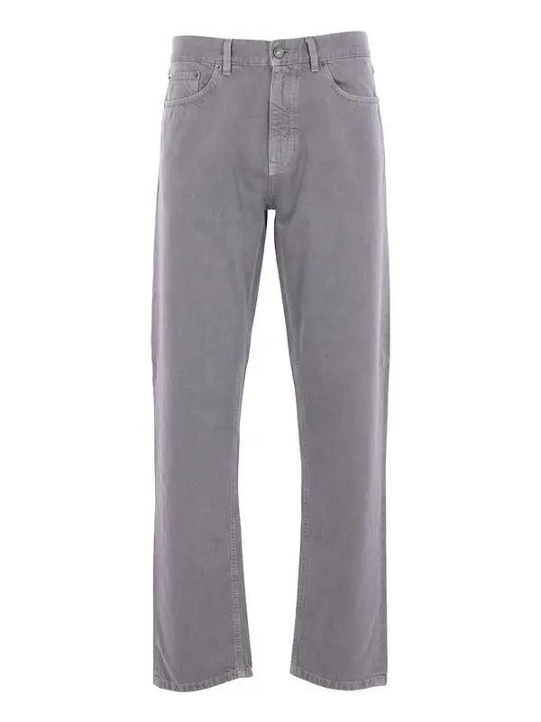 Zegna Cotton Denim Jeans - Dark Gray Combined