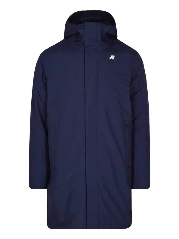 K-WAY Zip-up Jacket - Blue Depth