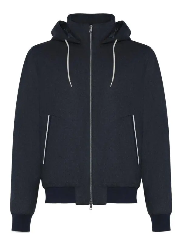 Herno Full-zip Jacket - Blue