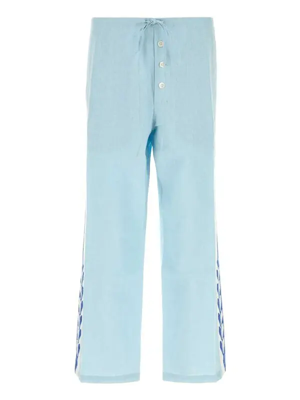 BODE Linen Pant - Blue