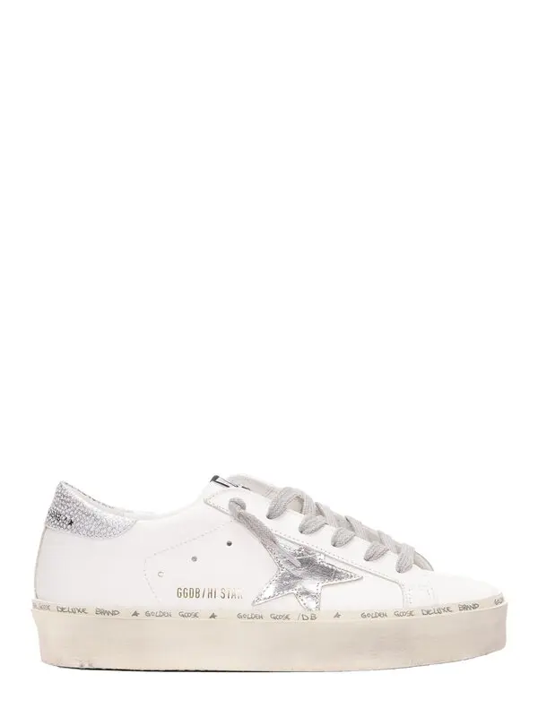 Golden Goose Hi Star Sneakers - White