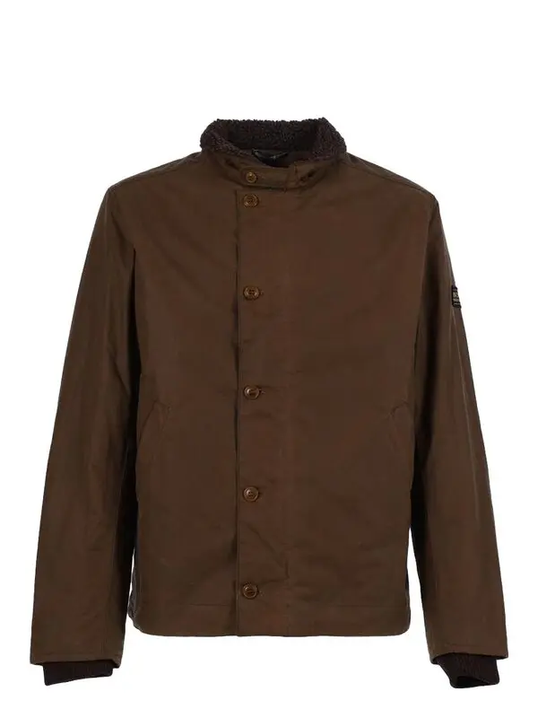 Barbour Mayburn Wax Jacket - Beige