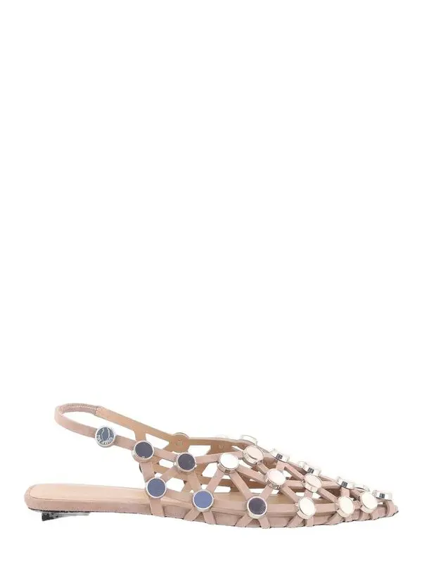 Attico Slingback Ballerinas - Pink