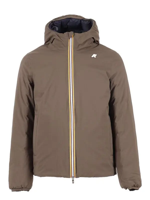 K-WAY Jacket St Thermo Double Down - Brown