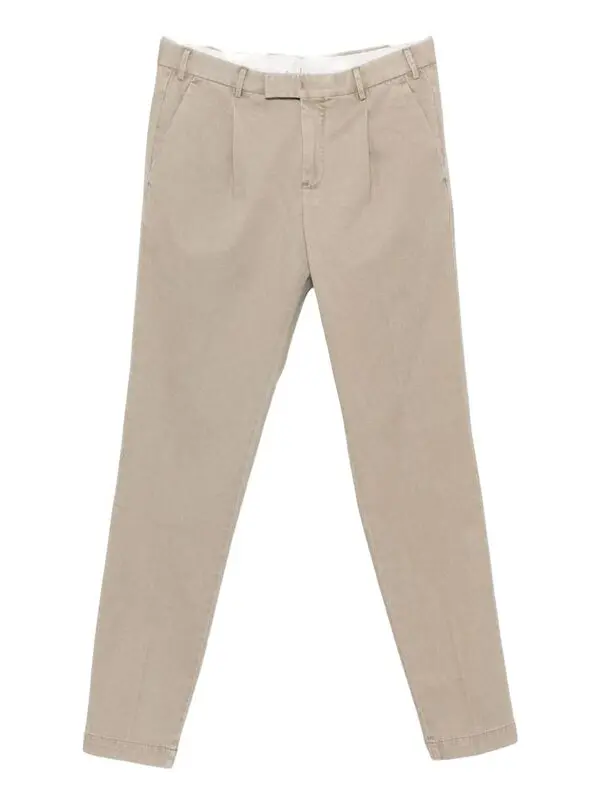 PT TORINO Pleated Trousers - Beige