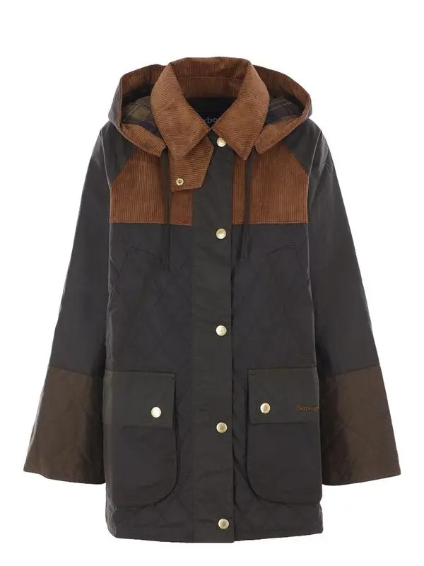 Barbour Waxed Cotton Jacket - Archive Olive+beech
