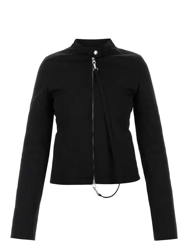 COURREGES Canvas Jacket - Black