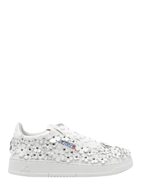AUTRY Medialist Flowers Sneakers - White