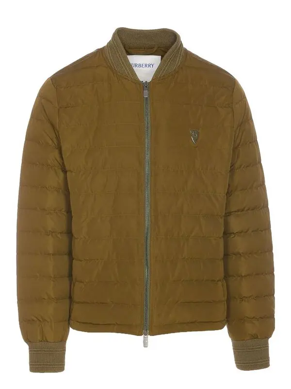 Burberry Quilted Down Jacket - Green