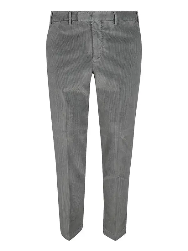 PT TORINO Master Flat Front Pants - Grey