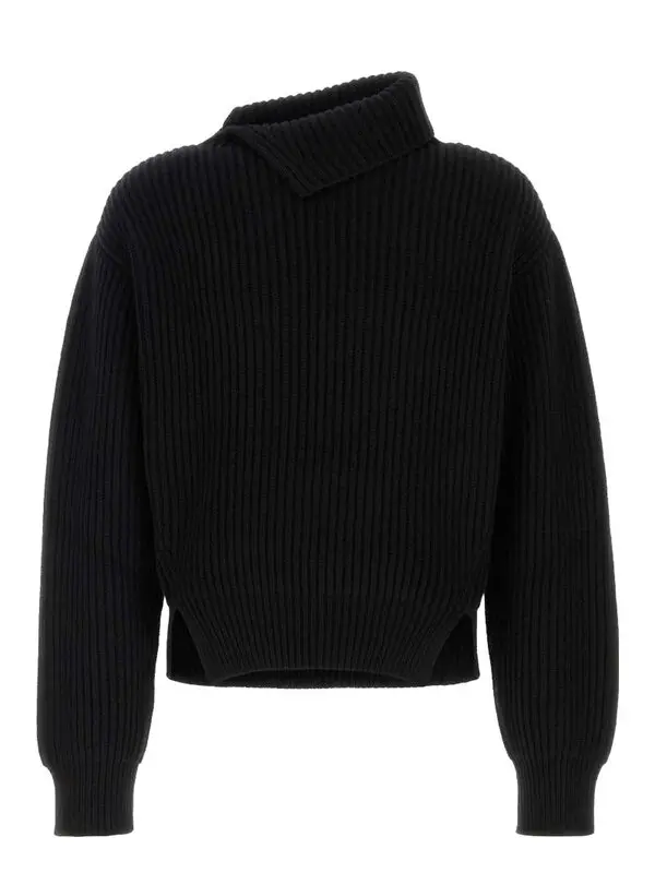 JIL SANDER Wool Knitwear - Black