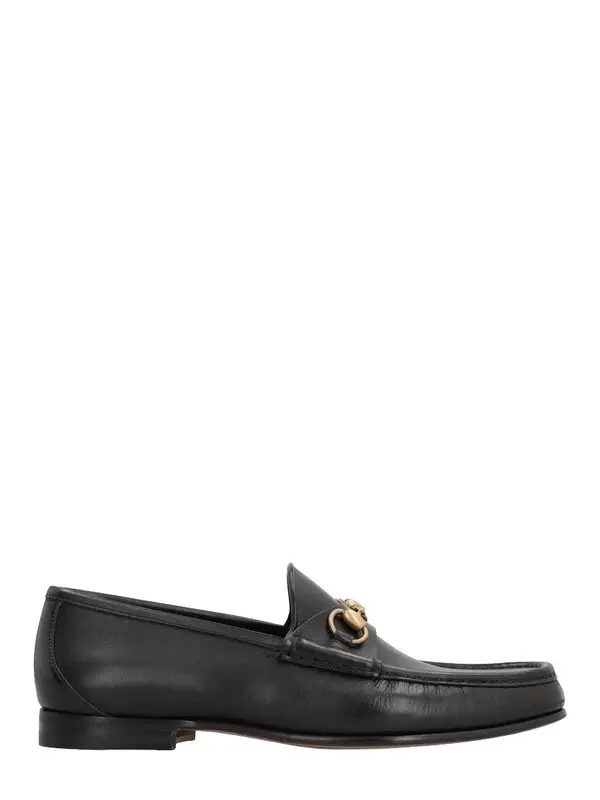 Gucci Horsebit 1953 Leather Loafers - Black