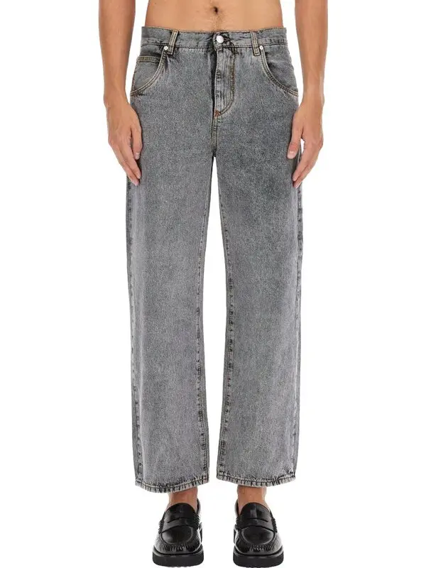 Etro Easy Fit Jeans - Grey