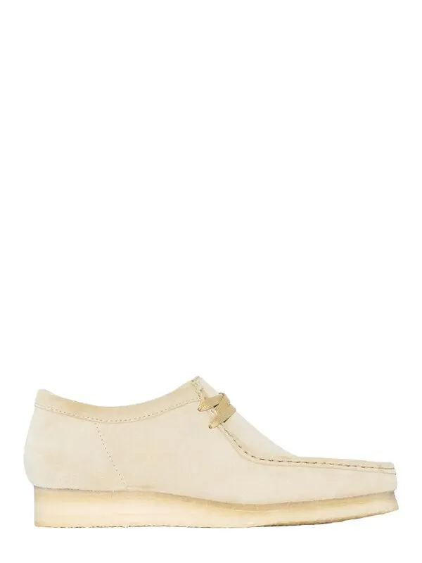 Clarks Flat Shoes - Maple Suede