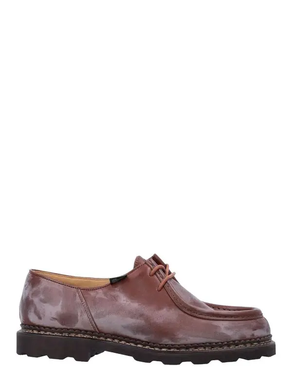 Paraboot Michael Lace-up Derby Shoes - Brown