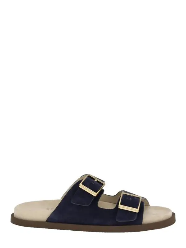 Brunello Cucinelli Suede Sandals - Black